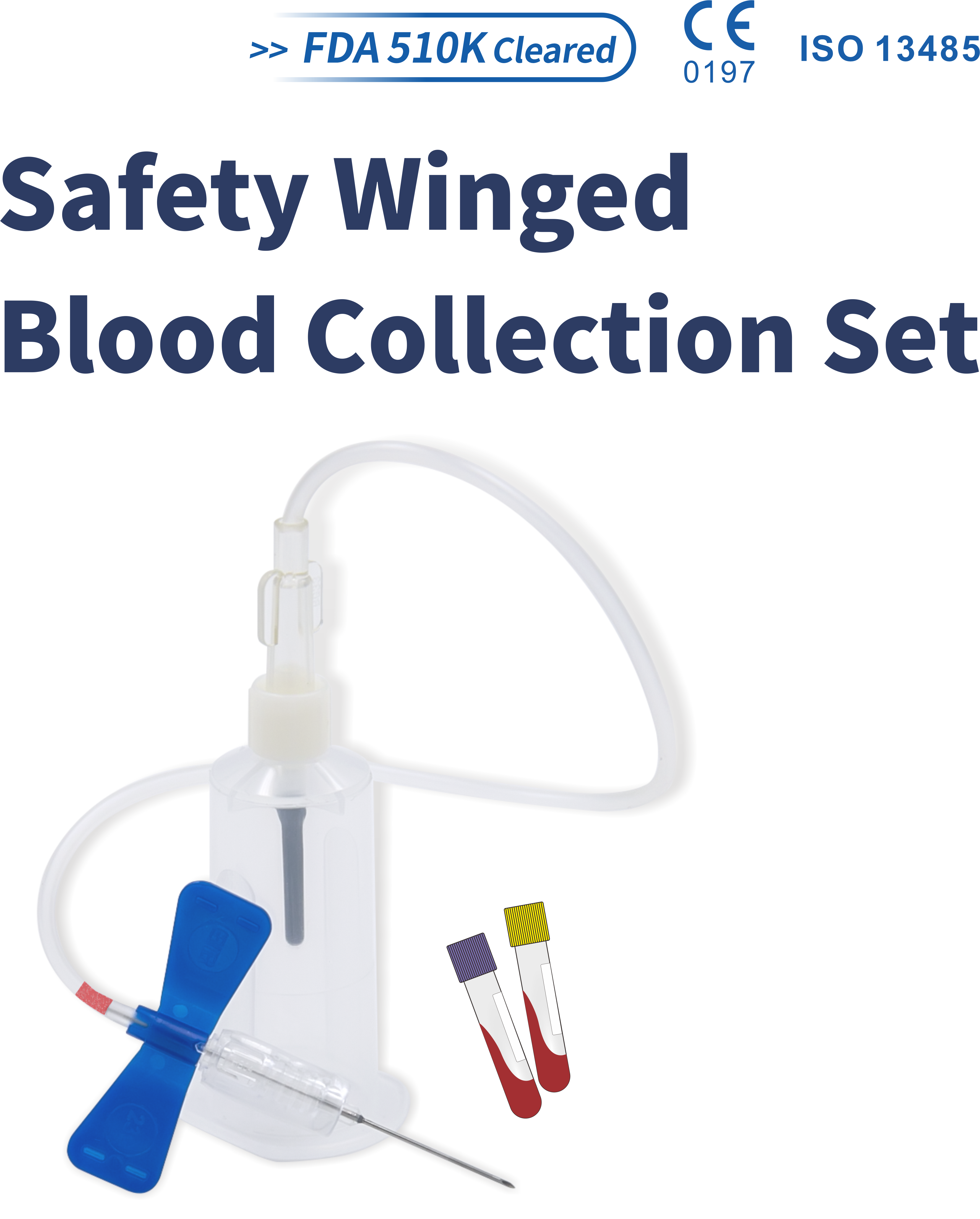 Sns-BC C-flash Safety Winged Blood Collection Sets | Gemtier Medical